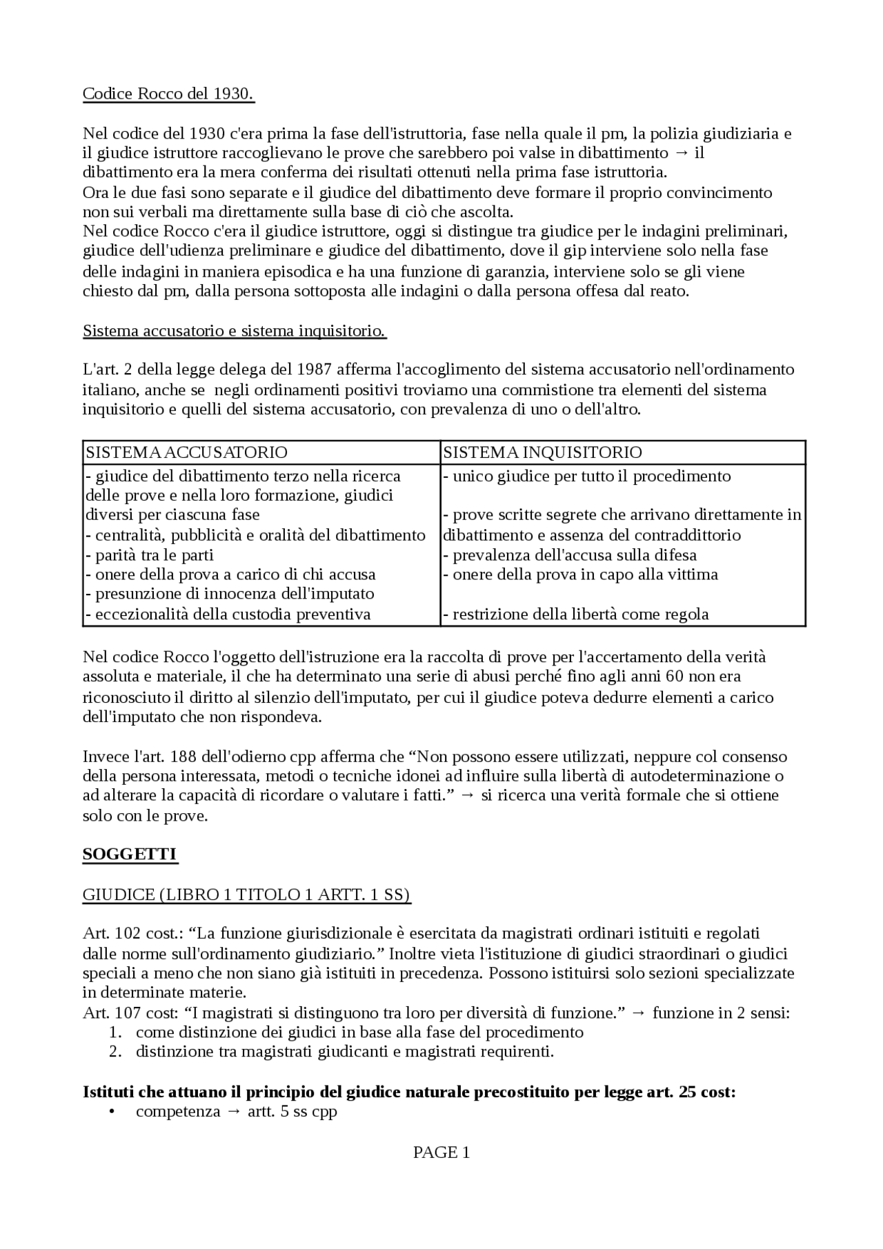 Riassunto Compendio Conso Grevi Docsity