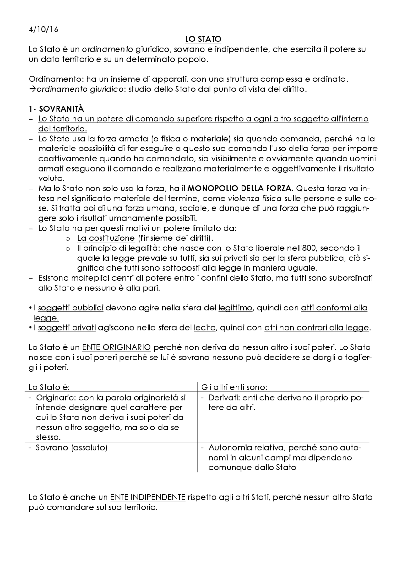 Diritto Pubblico Profpinardi Appunti Di Diritto Pubblico Docsity
