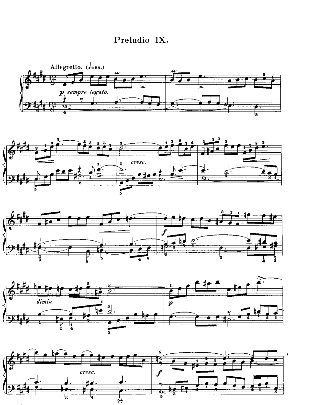 Preludio bach analizado y escrito - Docsity