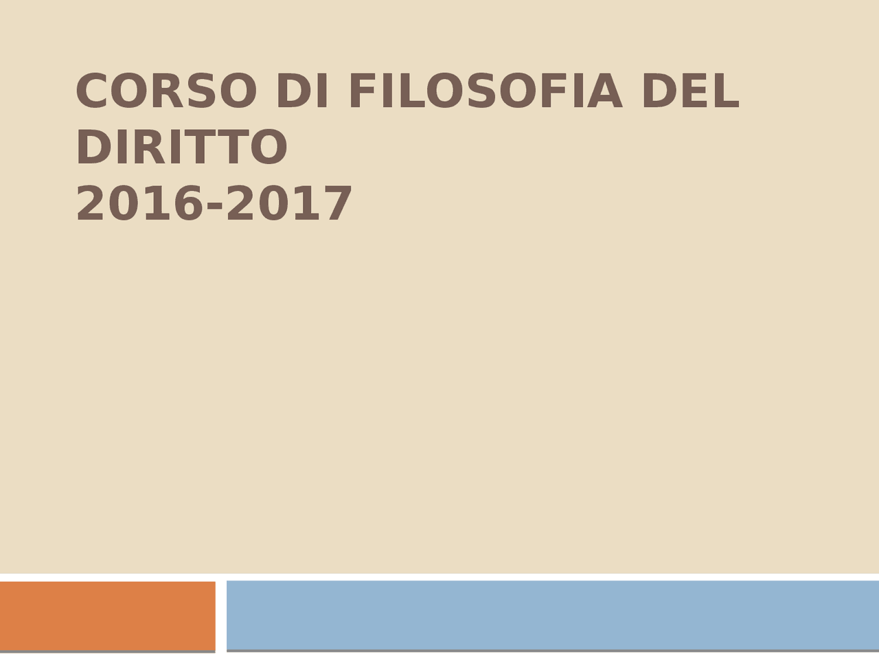 Filosofia Del Diritto Docsity