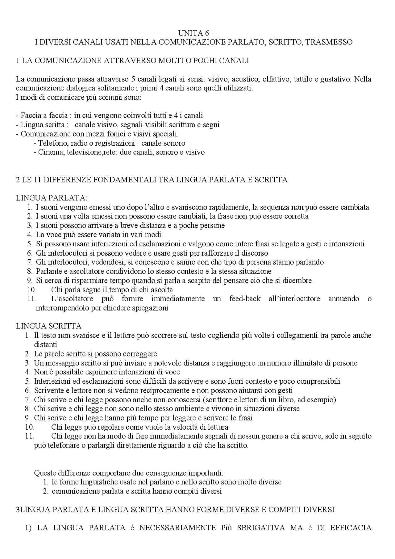 Sistema E Testo Grammatica Valenziale Docsity