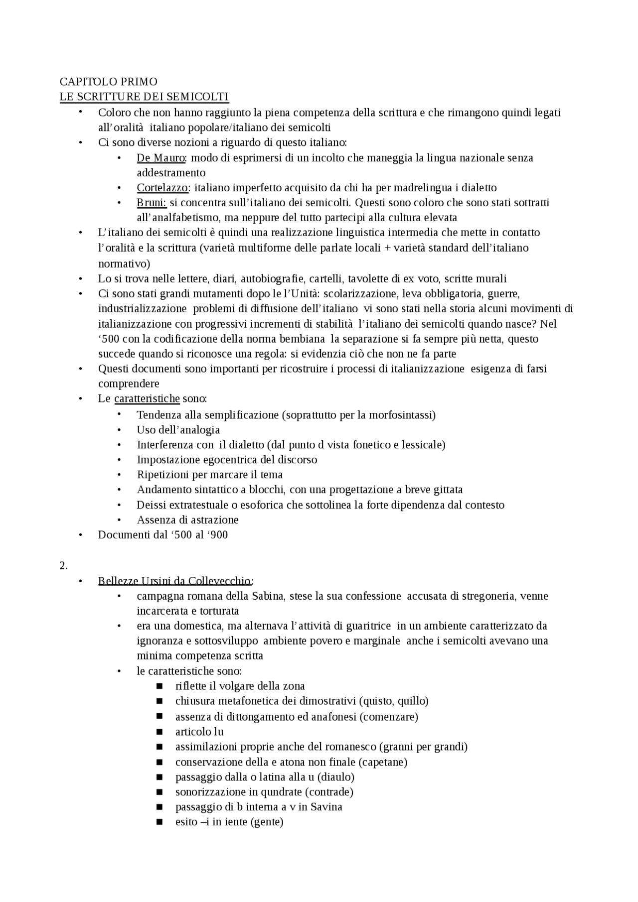 Litaliano Nascosto Di Enrico Testa Docsity