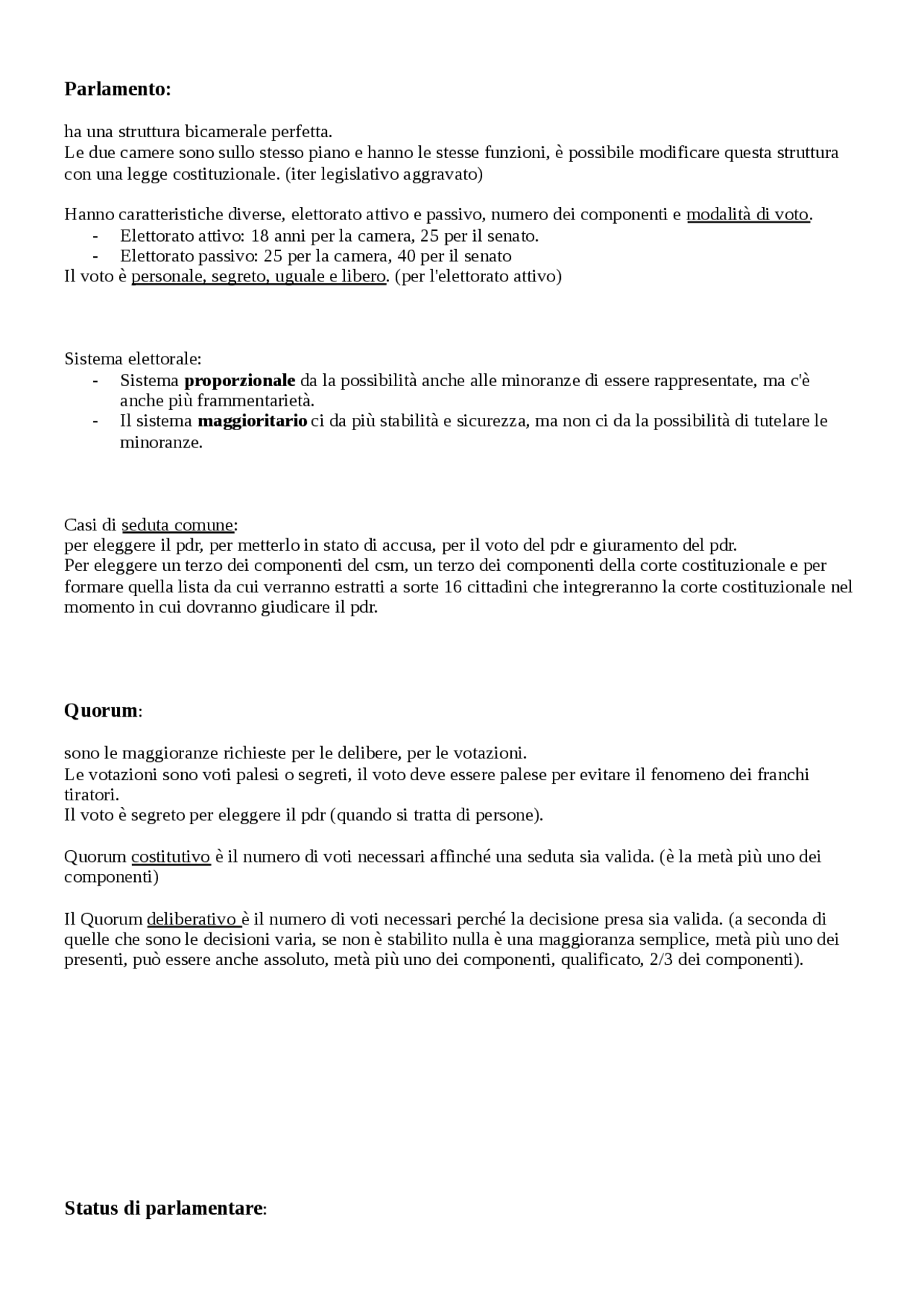 Riassunto Completo Programma Diritto Maturita Docsity