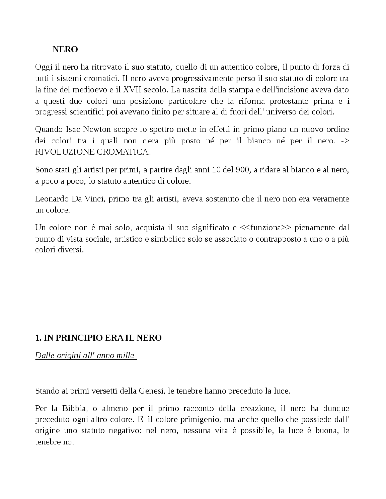 Il Verde Storia Di Un Colore Michael Pastoureau Docsity