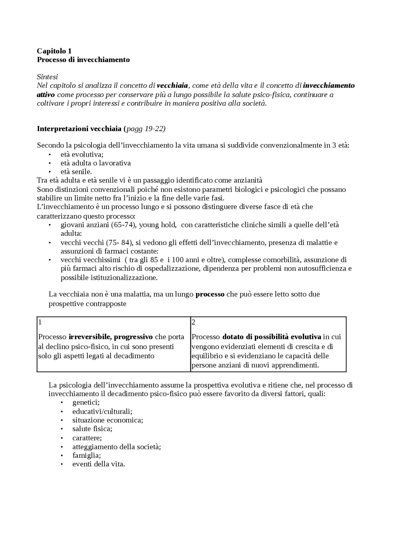 Servizio Sociale Ed Anziani Docsity