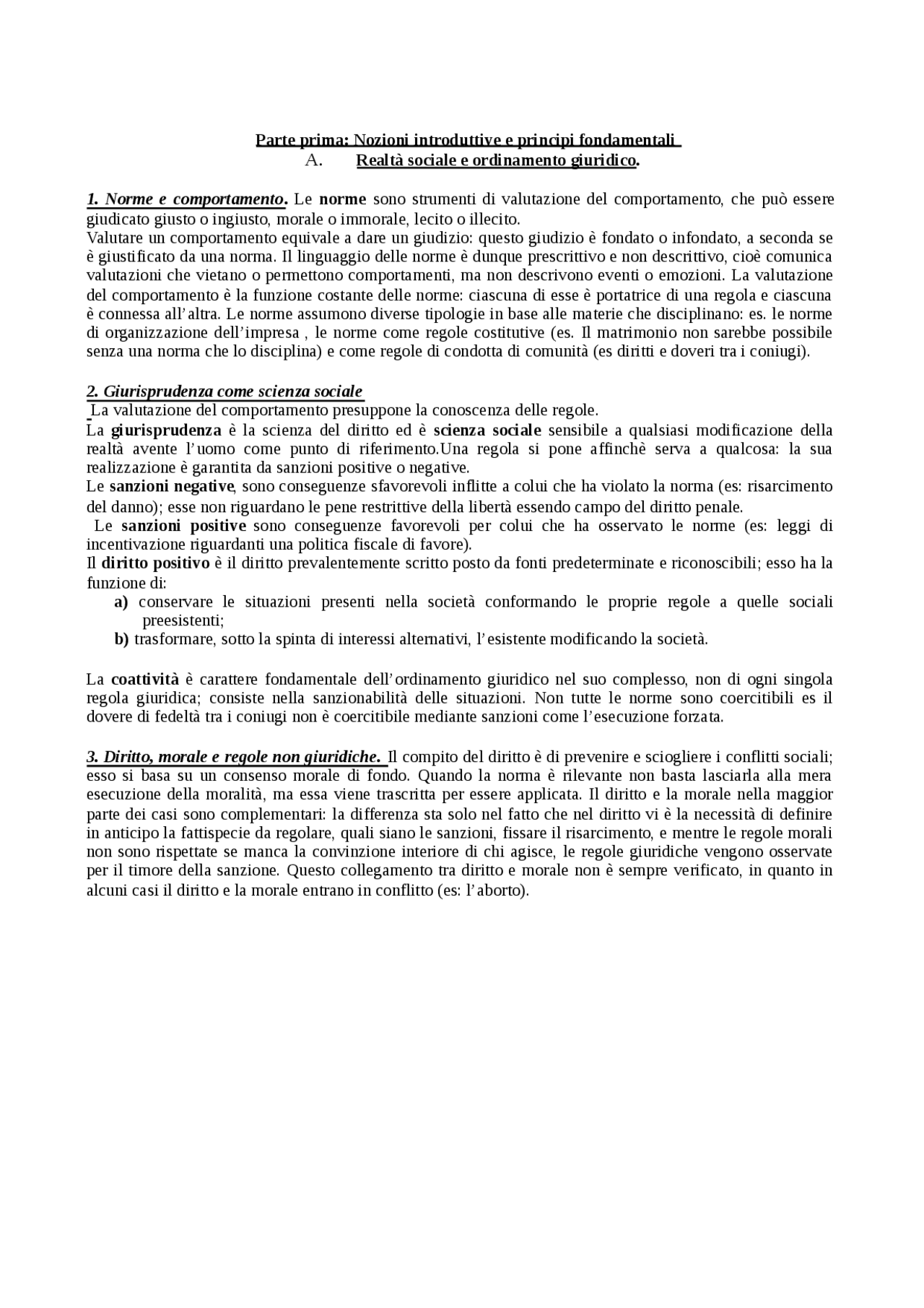 Diritto Privato Primo Step Riassunto Perlingieri Docsity