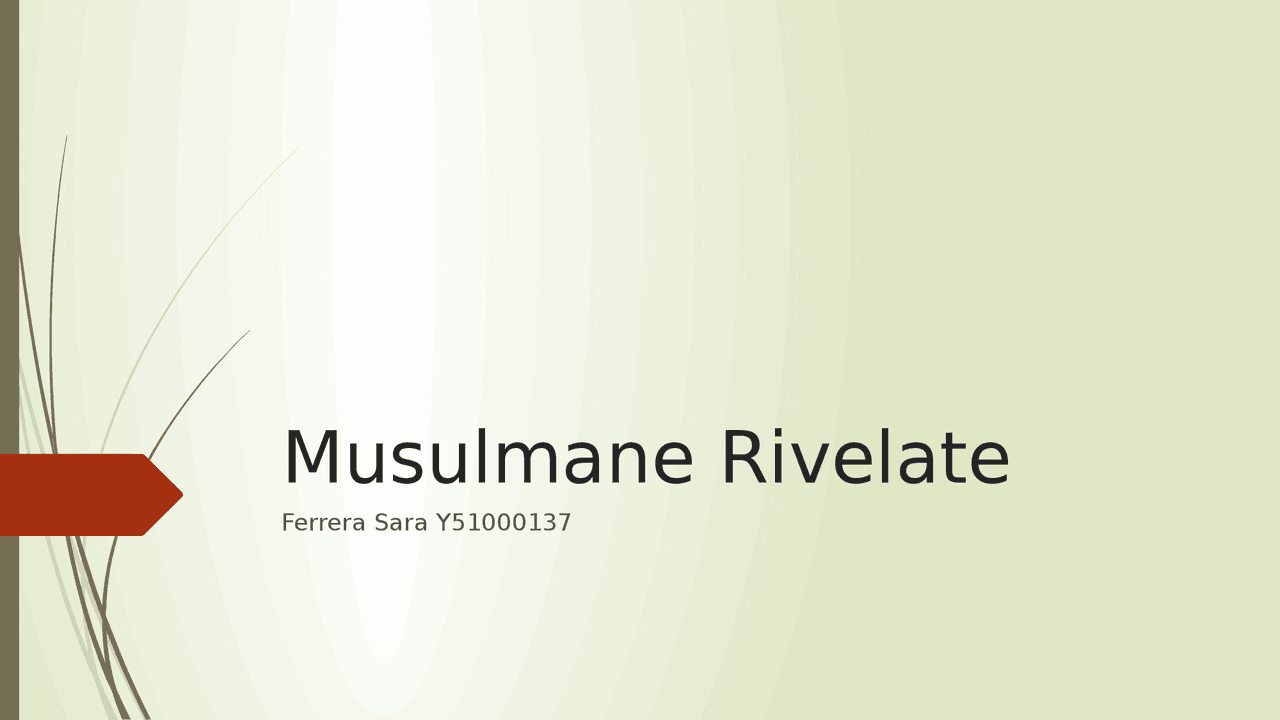 Musulmane rivelate- donne e modernità- Ruba Salih - Docsity