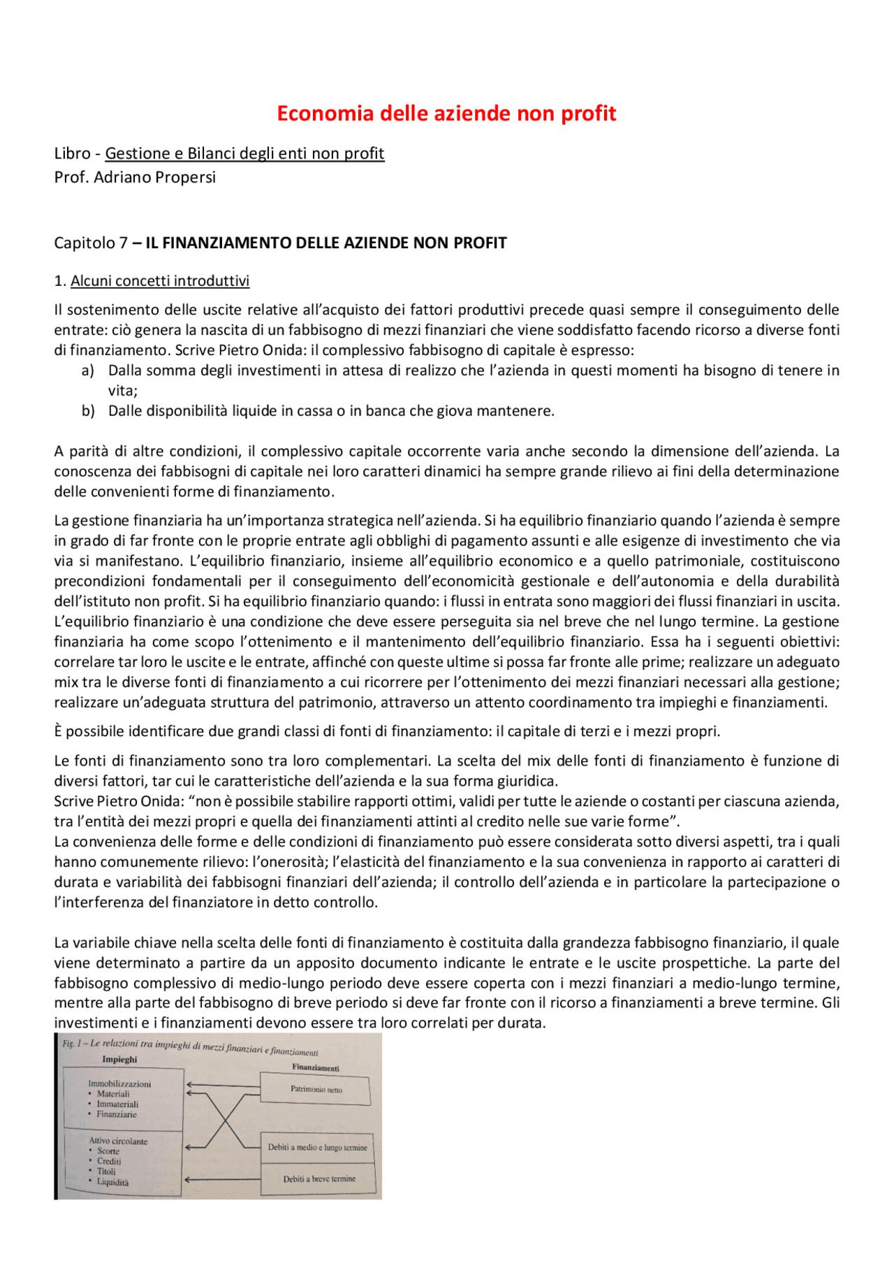 Economia Enti Non Profit Docsity