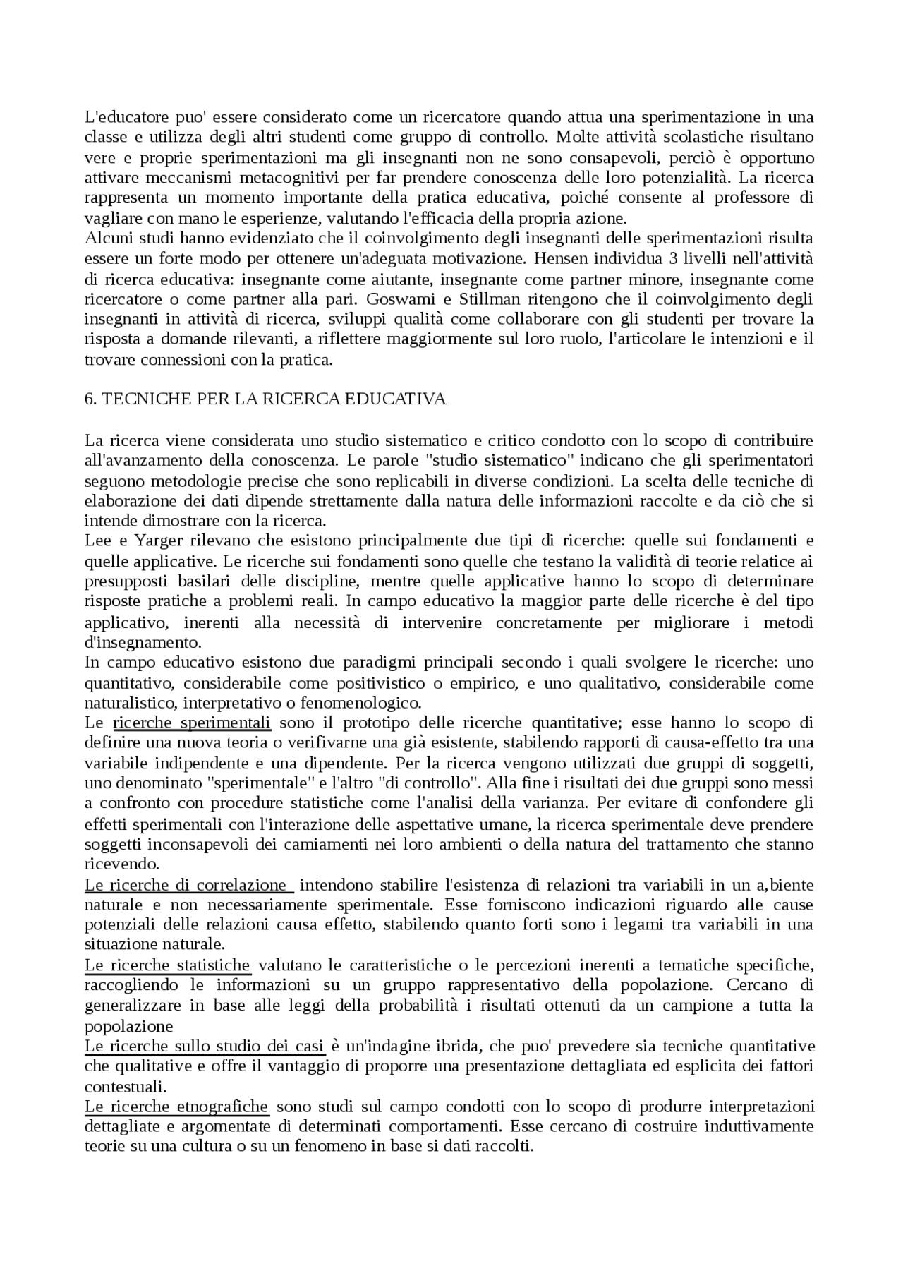 Autonomia Scolastica E Ricerca Educativa Notes De Pédagogie Docsity