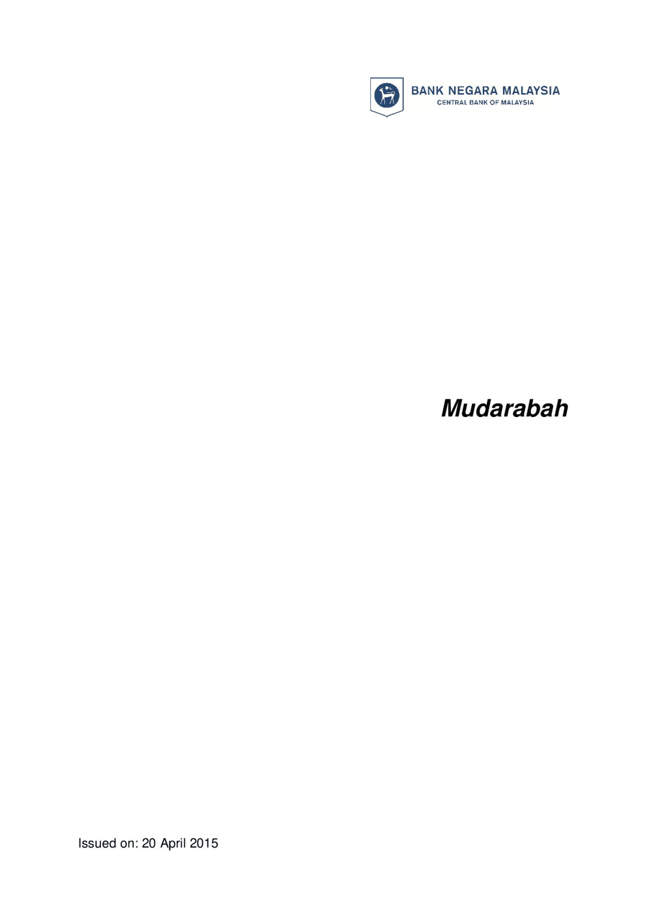 Islamic Banking and Finance : Profit and Loss sharing scheme: Mudaraba ...