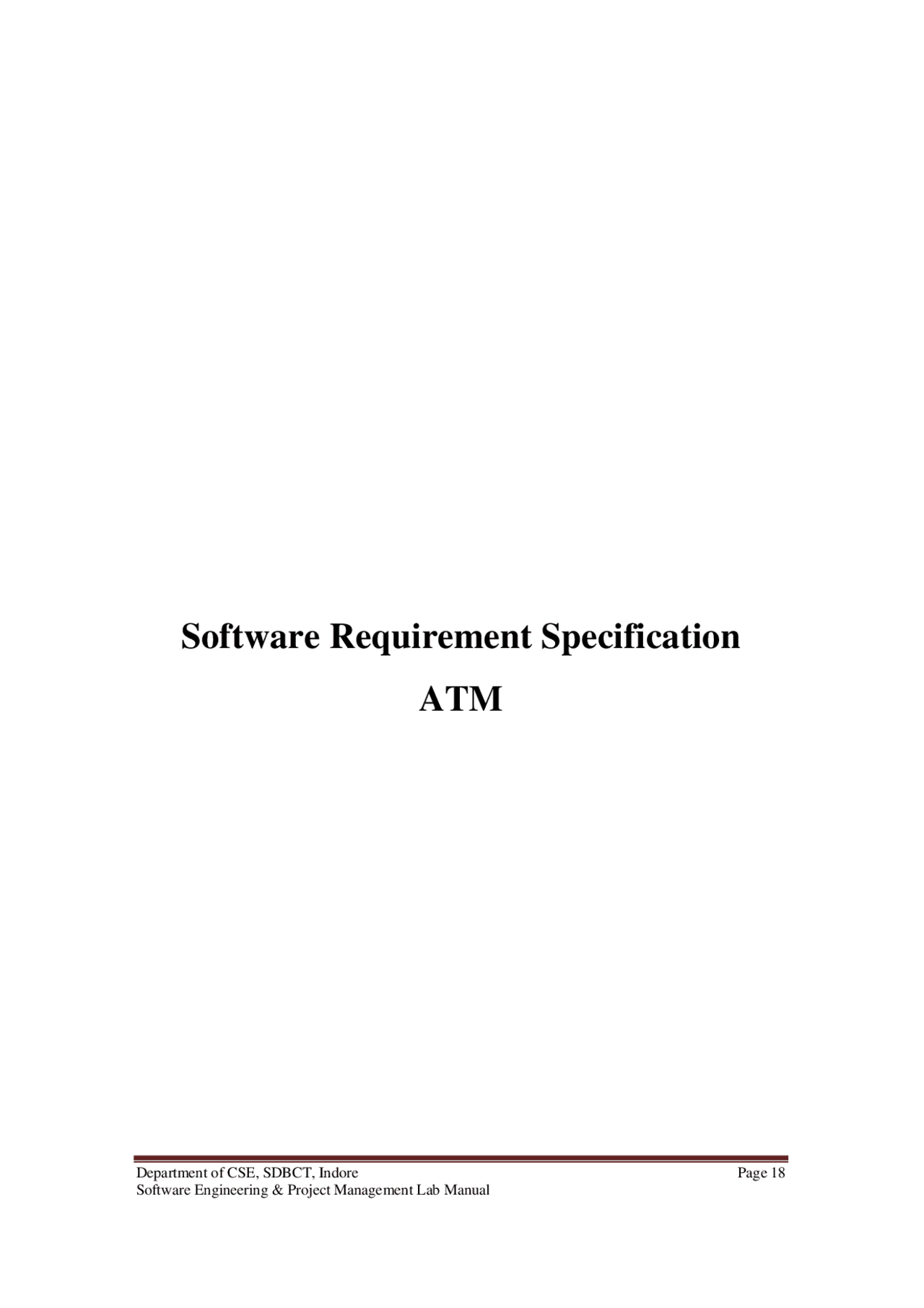 srs of atm using software engineering | Study Guides, Projects, Research Software Engineering ...