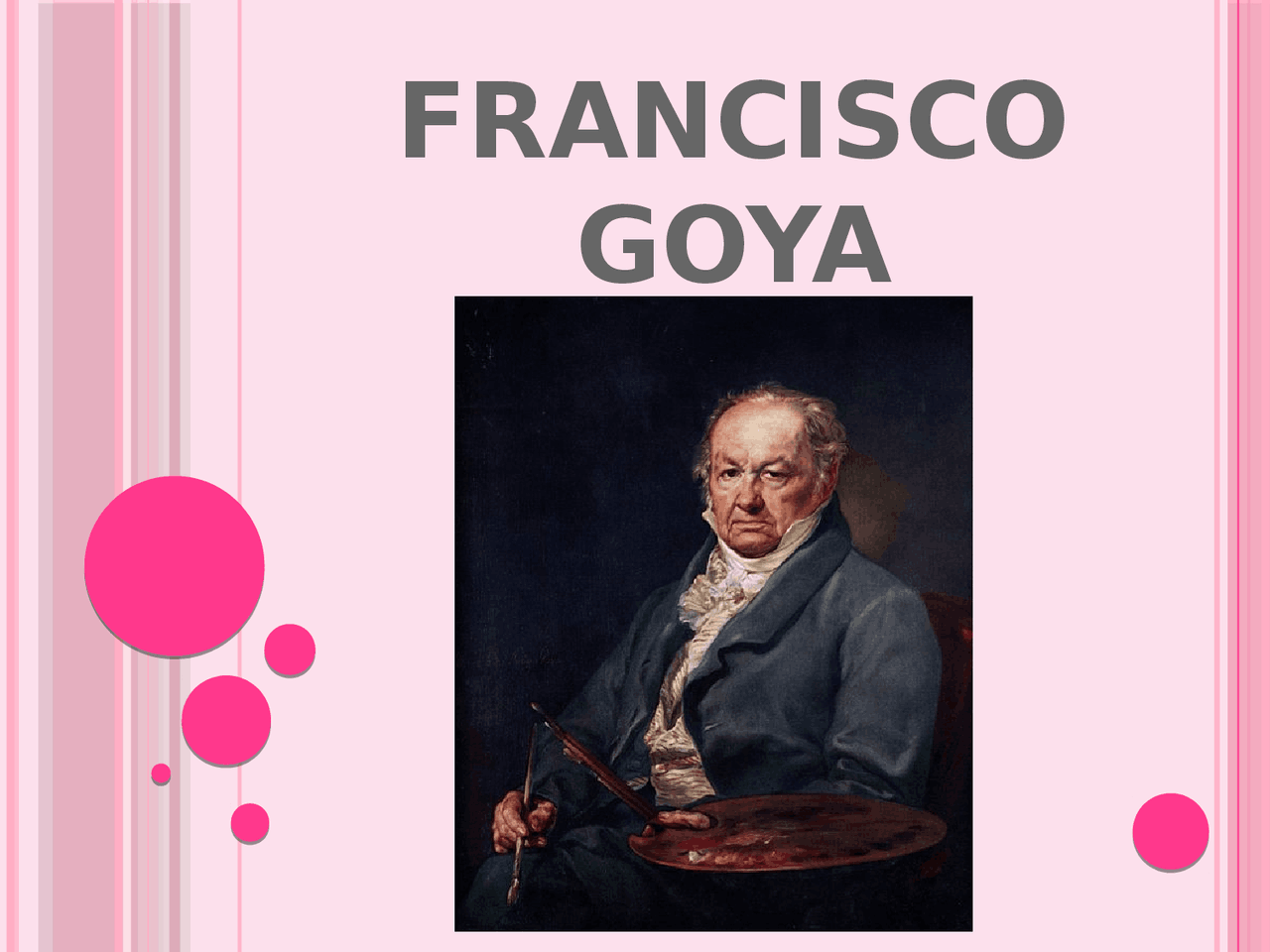 Francisco Goya (vida y obra) - Docsity
