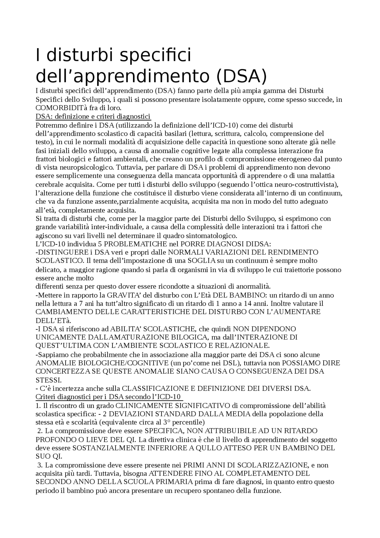 Dsa Disturbi Specifici Dell Apprendimento Guide Progetti E Ricerche