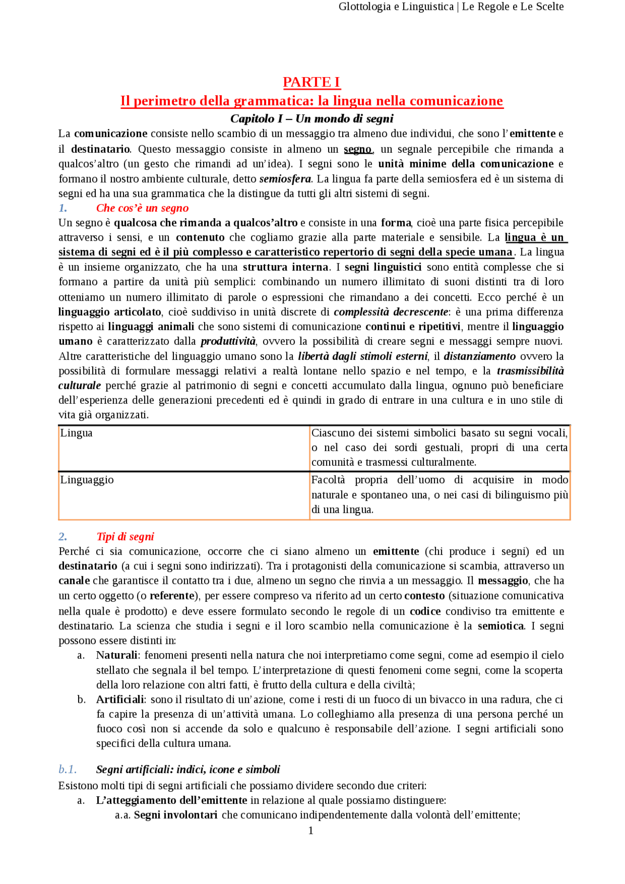 Le regole e le scelte - Docsity