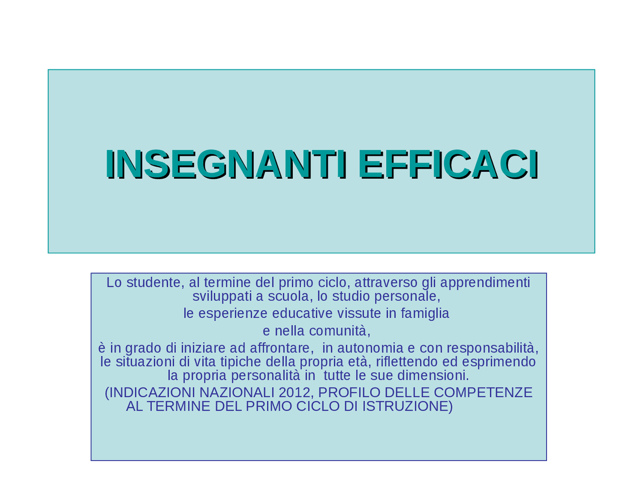 Formazione Insegnanti Docsity