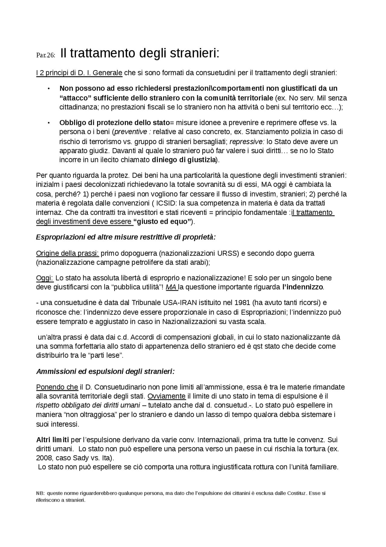 Riassunto Parte Terza Conforti Paragrafo 26 Parte Seconda Docsity