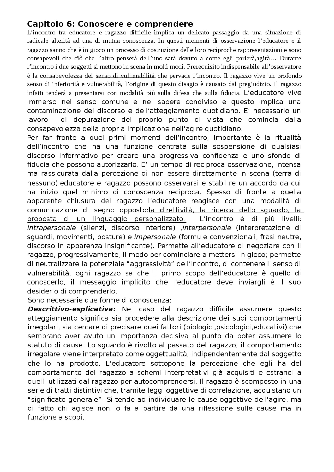 Ragazzi Difficili Pbertolini Docsity