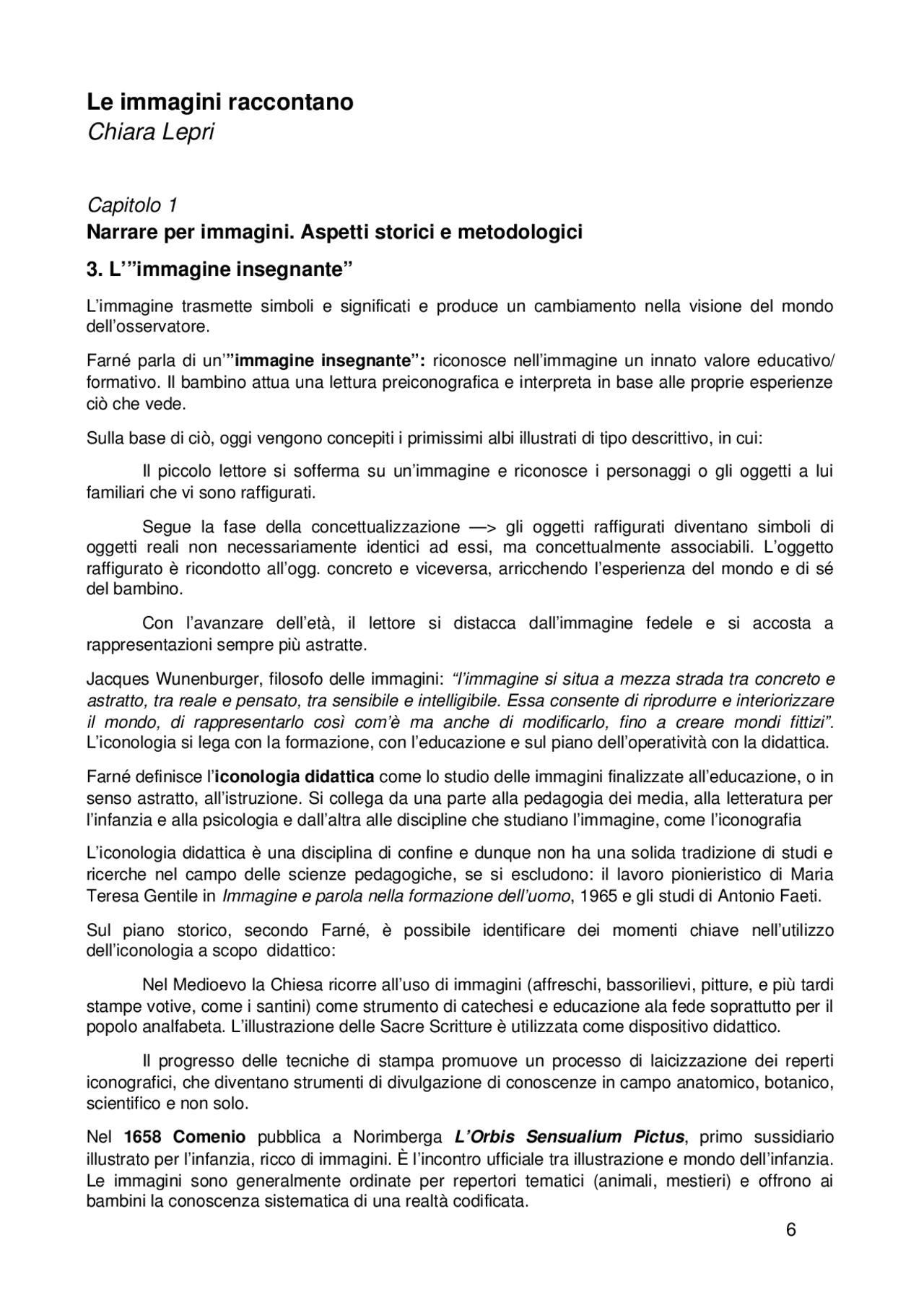 Le Immagini Raccontano Docsity