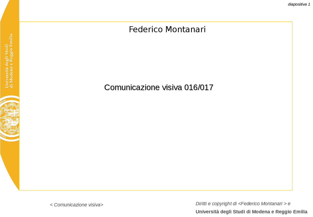 Slides Esame Comunicazione Visiva Docsity