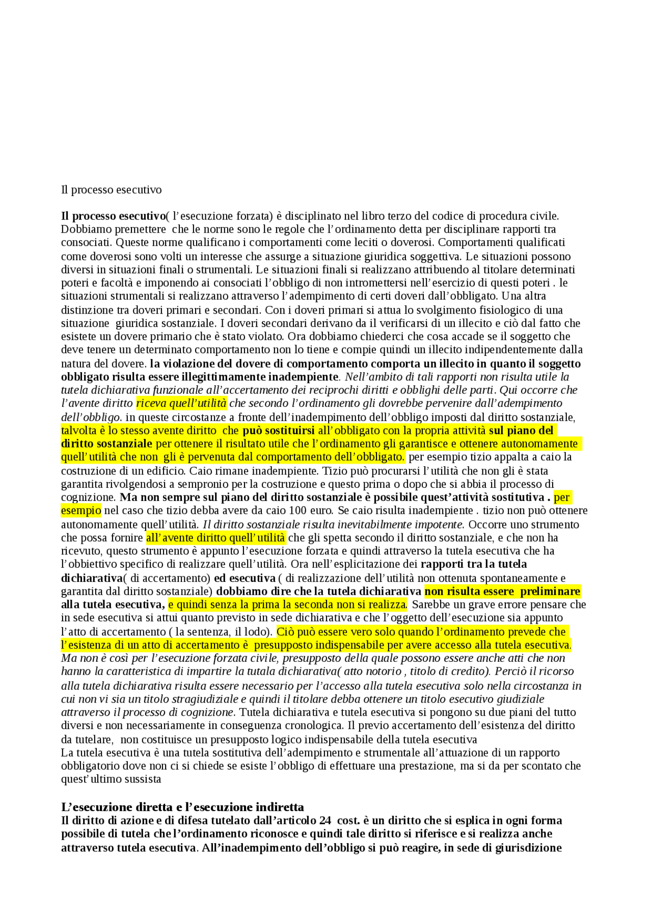 Diritto Processuale Civile Luiso Iii Volume Docsity