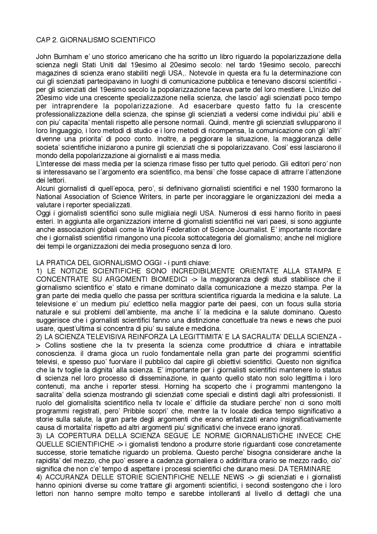 Riassunto Handbook Of Public Communication Docsity