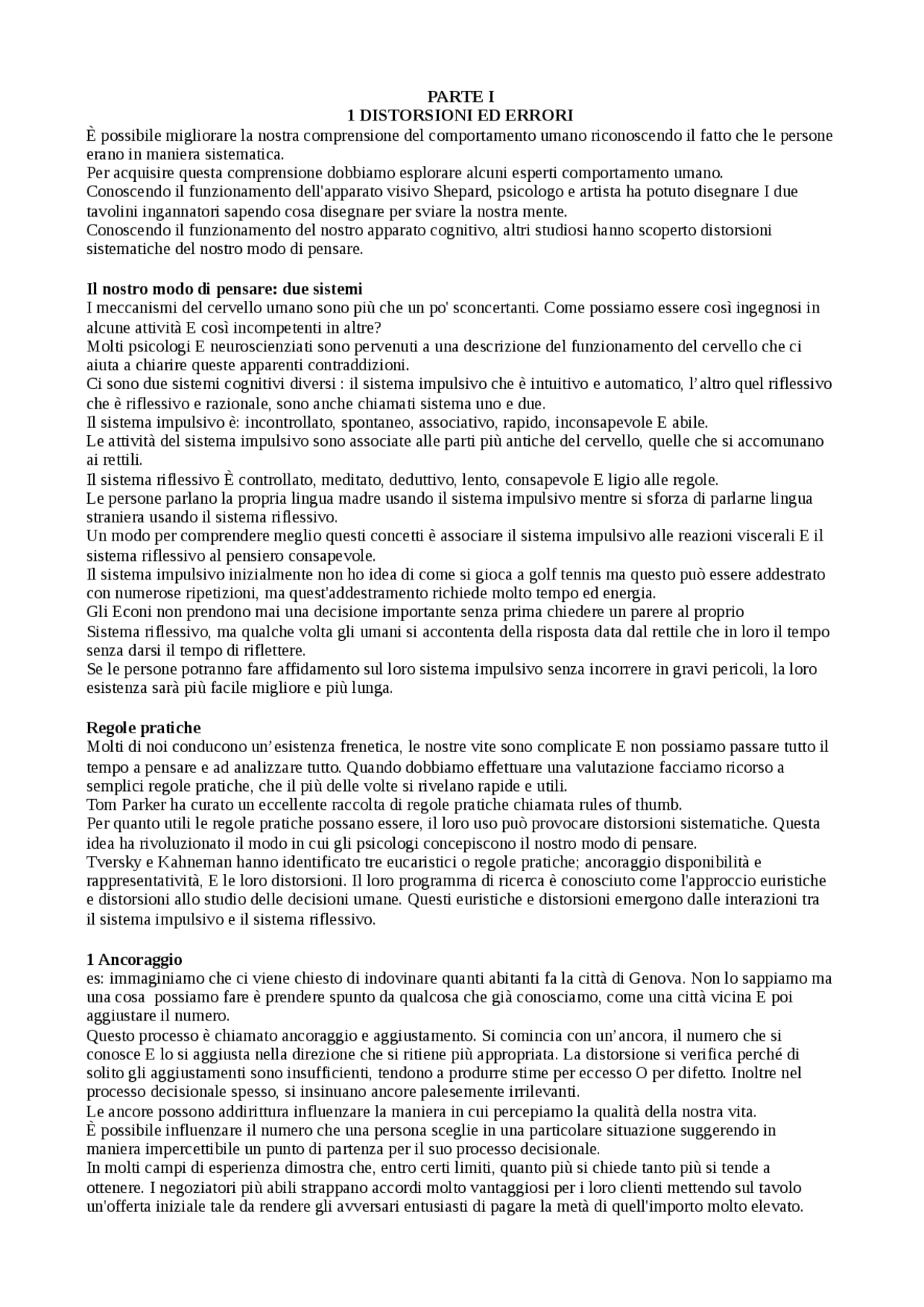 Alessandro Innocenti Leconomia Cognitiva Carocci Roma 2009 Docsity