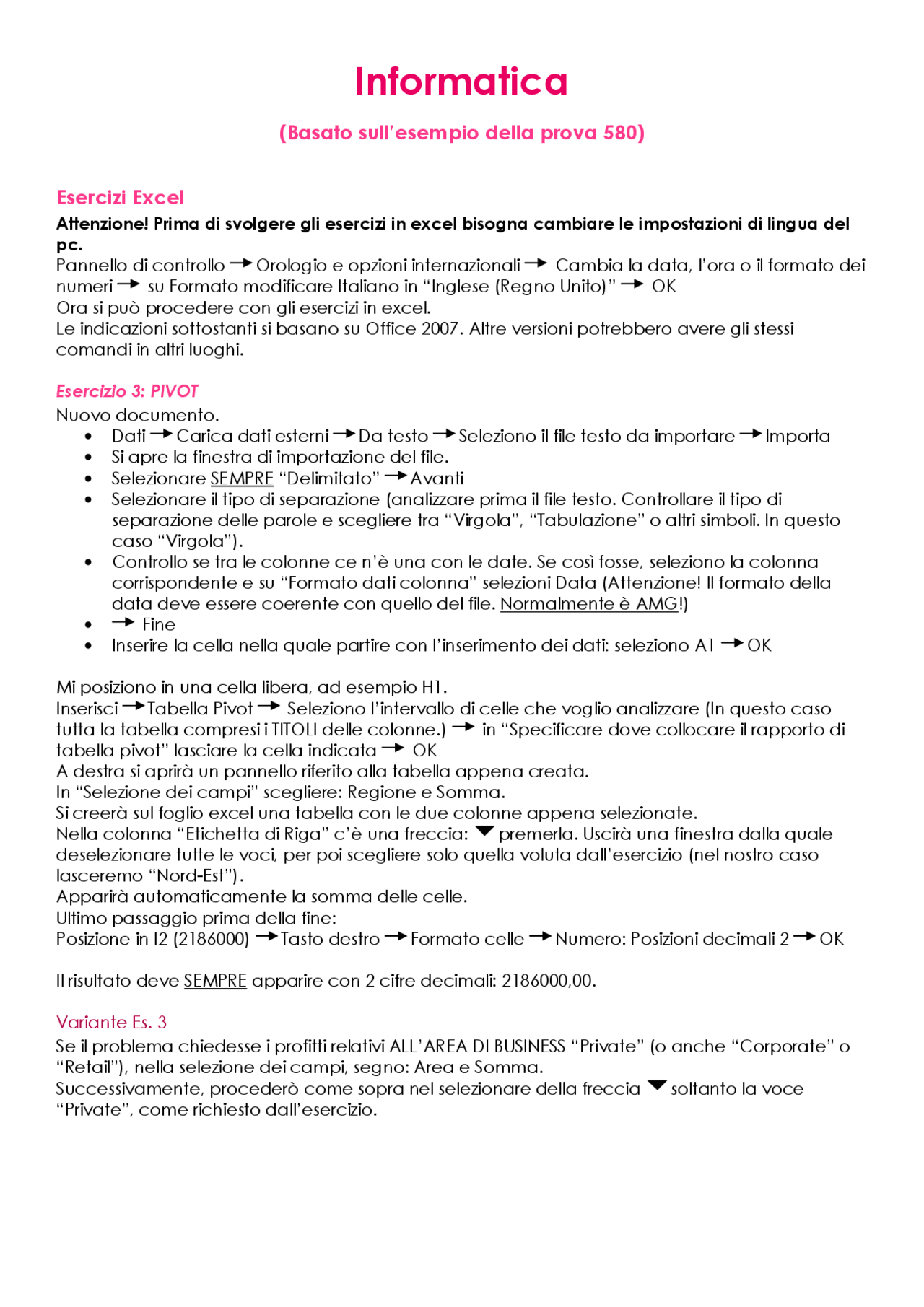 Elementi Di Informatica Per Leconomia Docsity