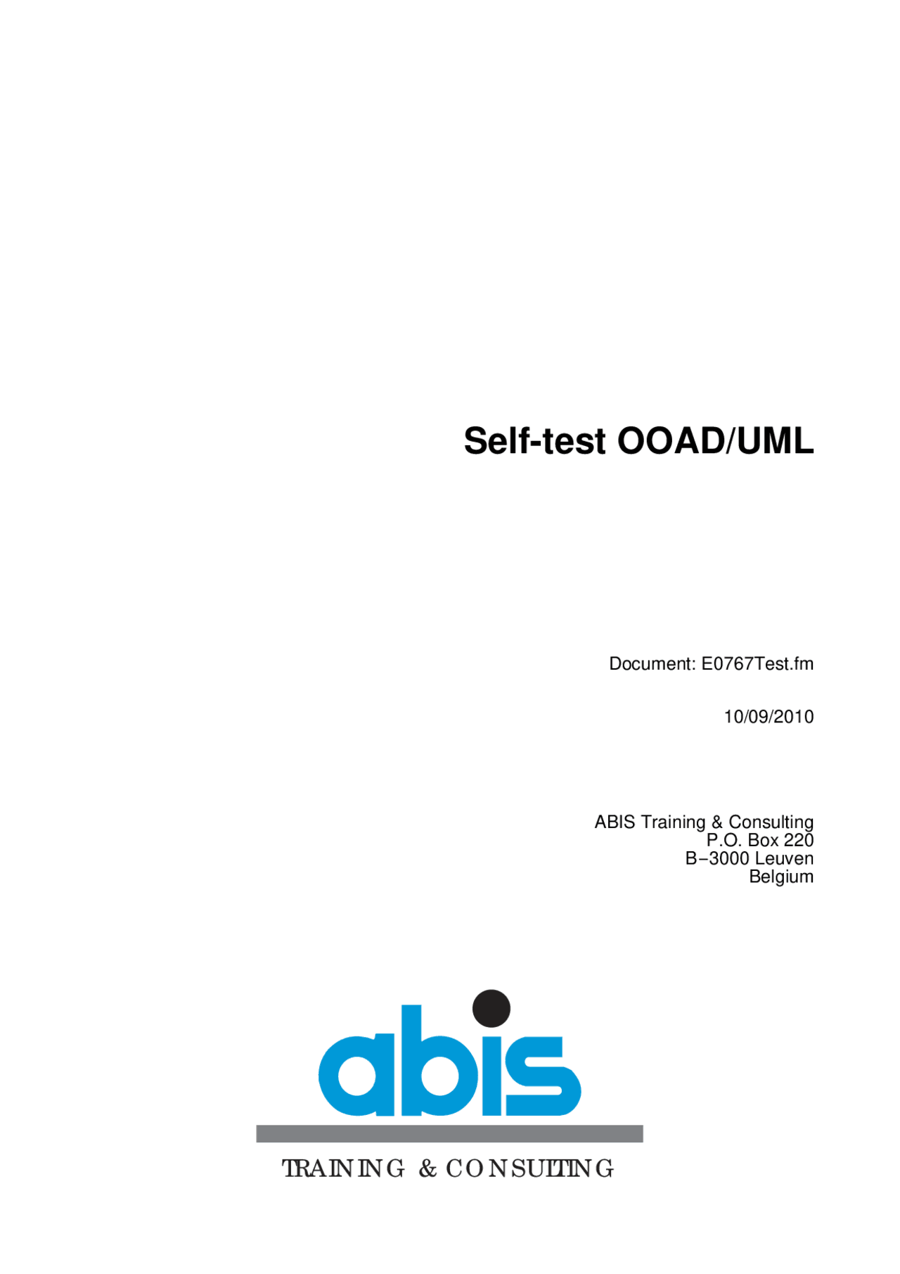 Object Oriented Programming Course Thesis Cooperative Governance Docsity
