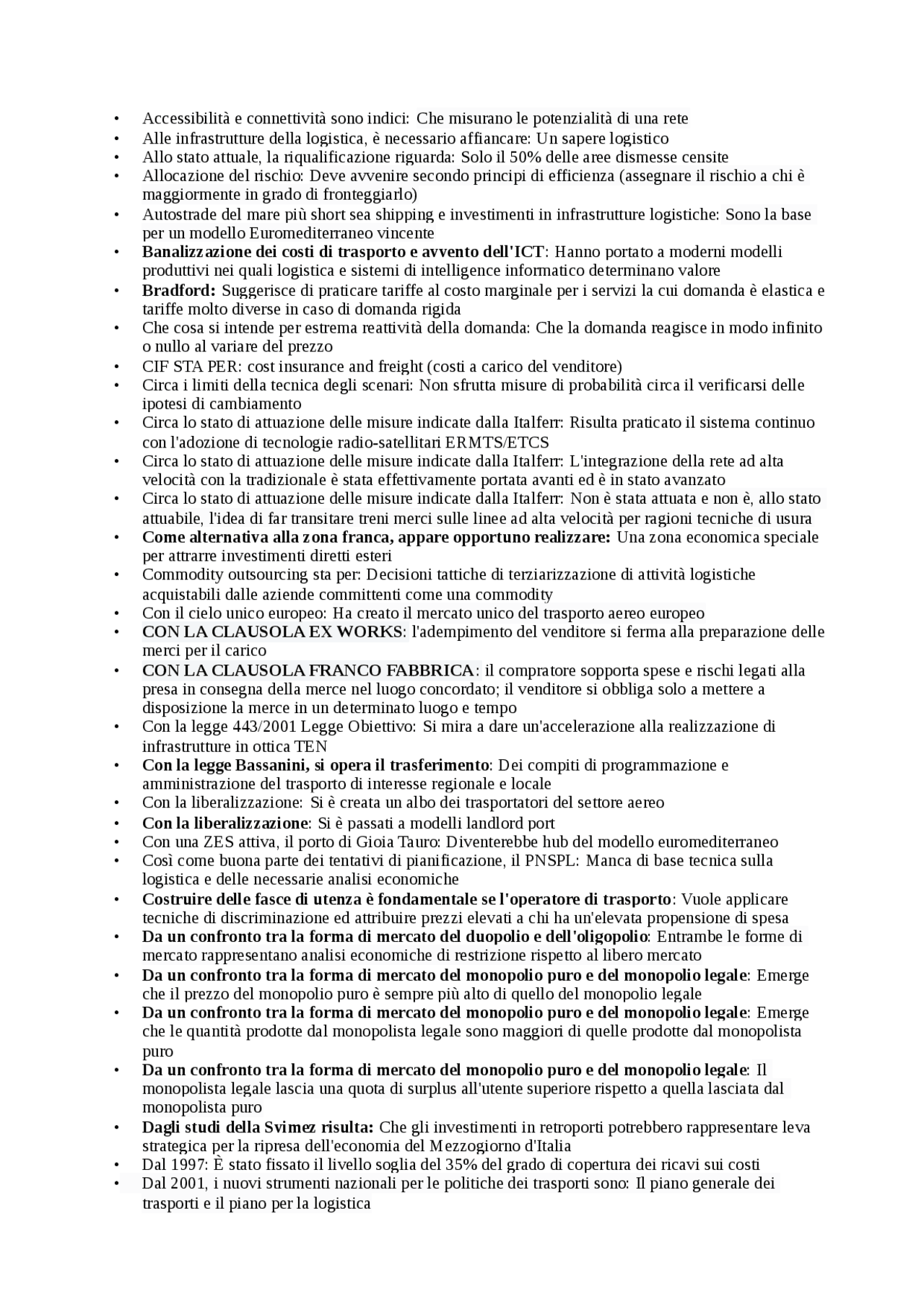 Quiz Economia Applicata Docsity