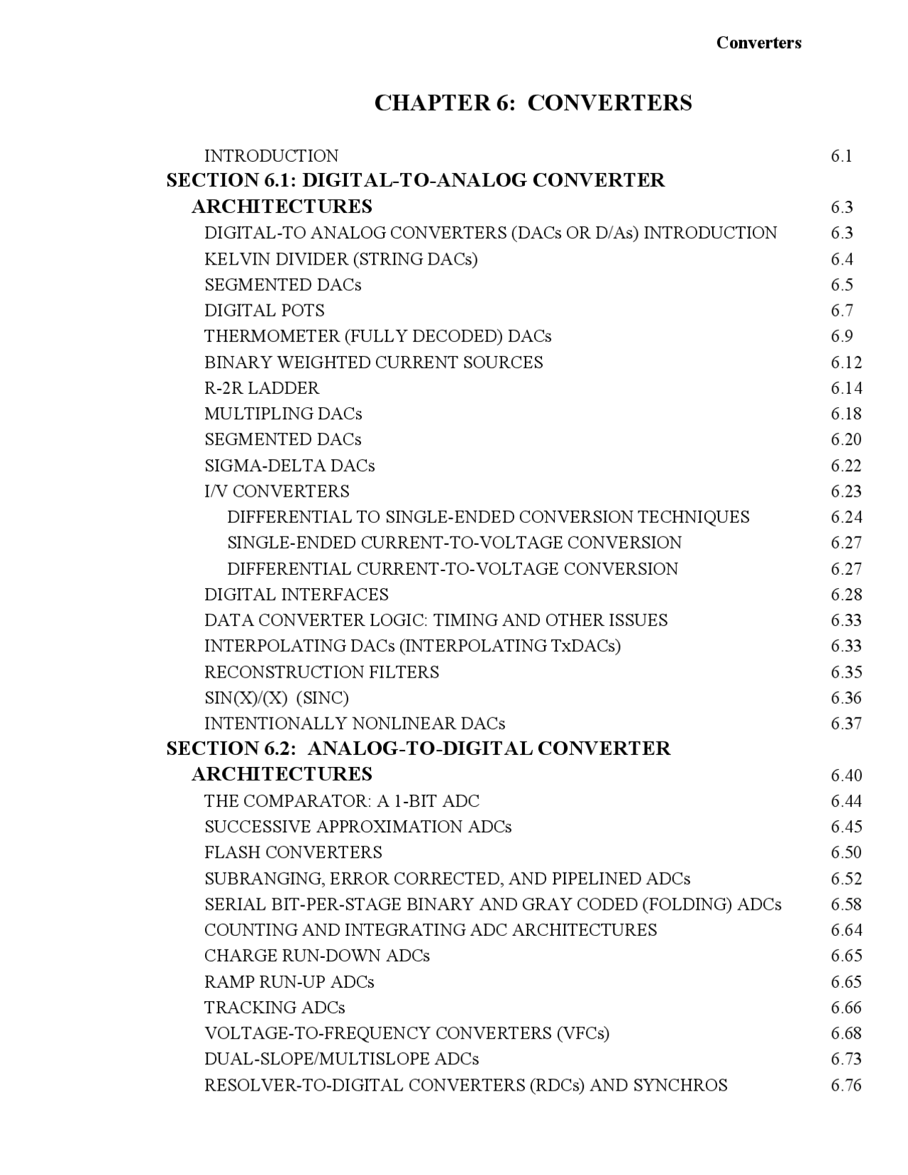 Working And Construction Of Analog And Digital Converters Docsity