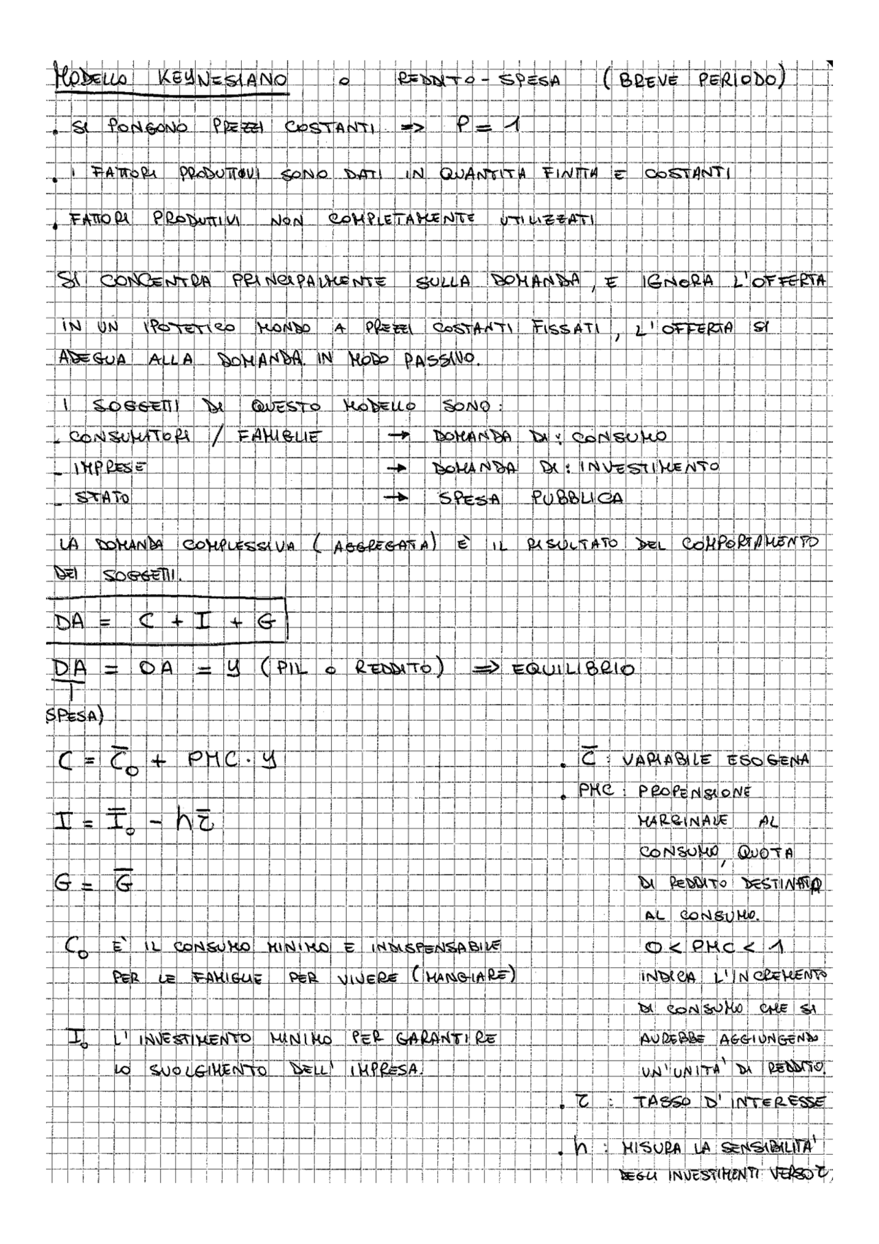 Appunti Di Macroeconomia Appunti Di Macroeconomia Docsity