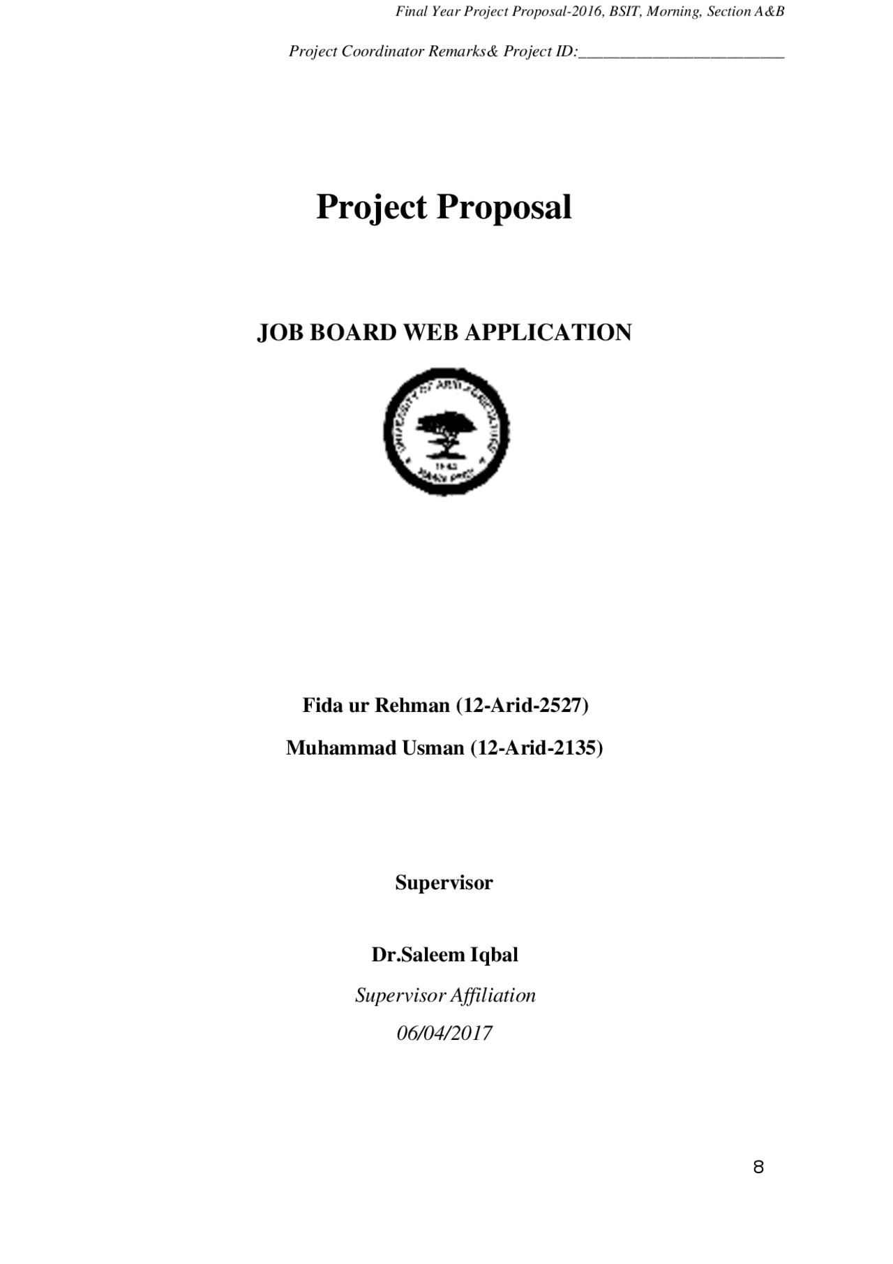 Online job portal web based application | Study Guides, Projects ...