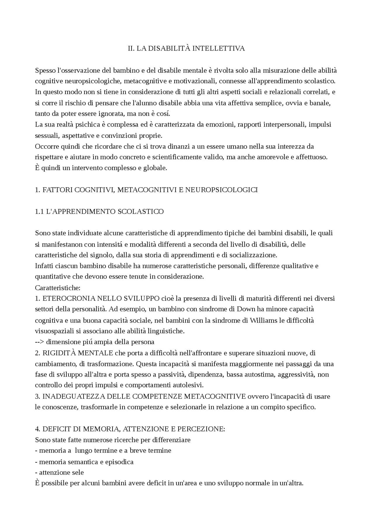 Problemi Di Apprendimento A Scuola Docsity