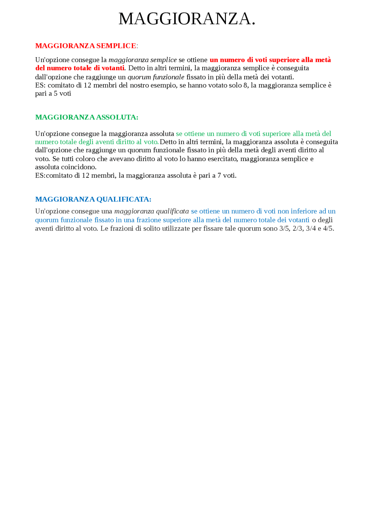 Diritto Pubblico Corso Servizio Sociale Docsity