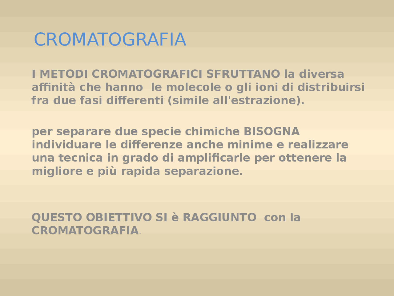 Tecniche Di Separazione Docsity
