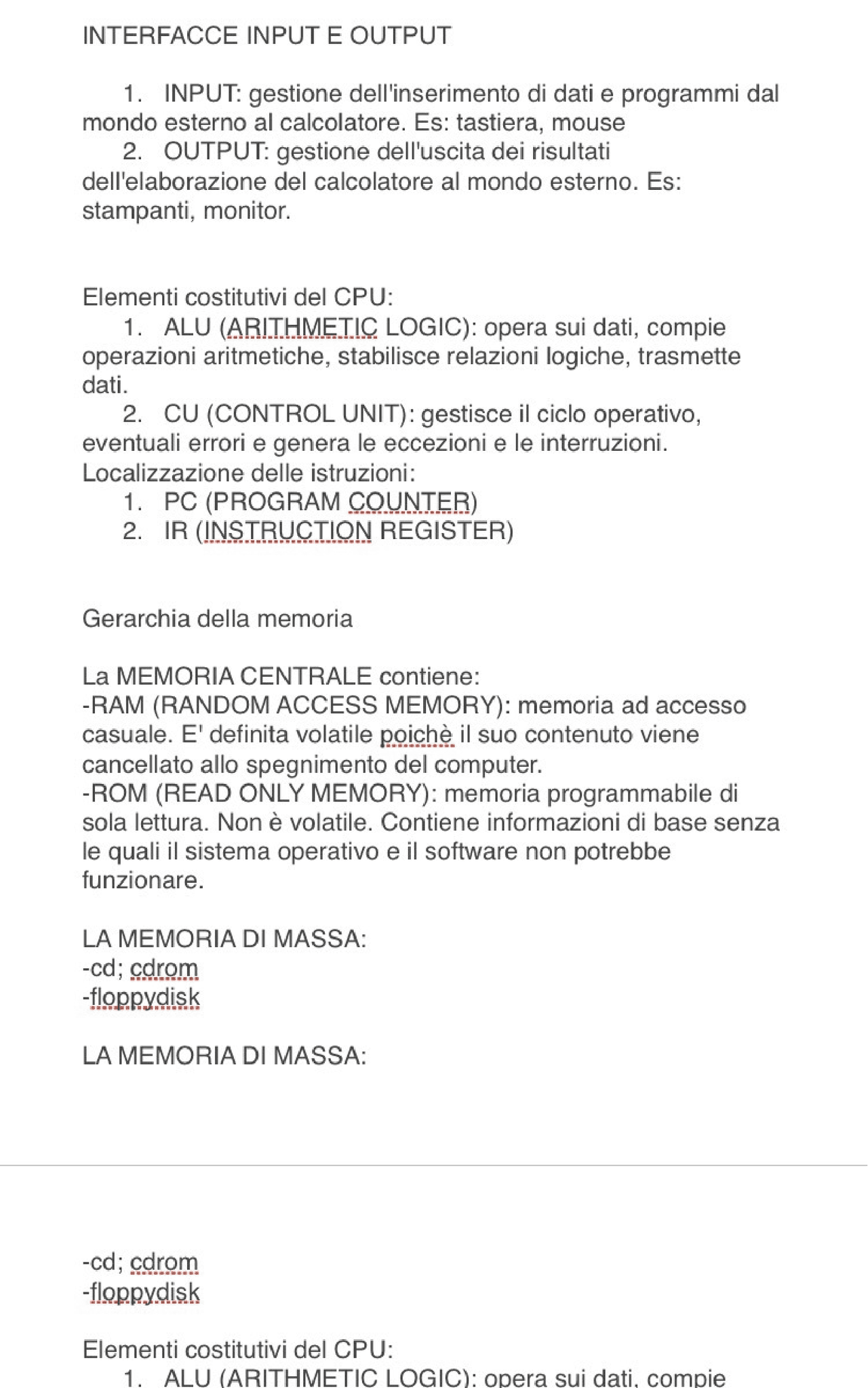 Appunti Abilità Informatica Guglielmo Marconi Appunti Di Elementi Di