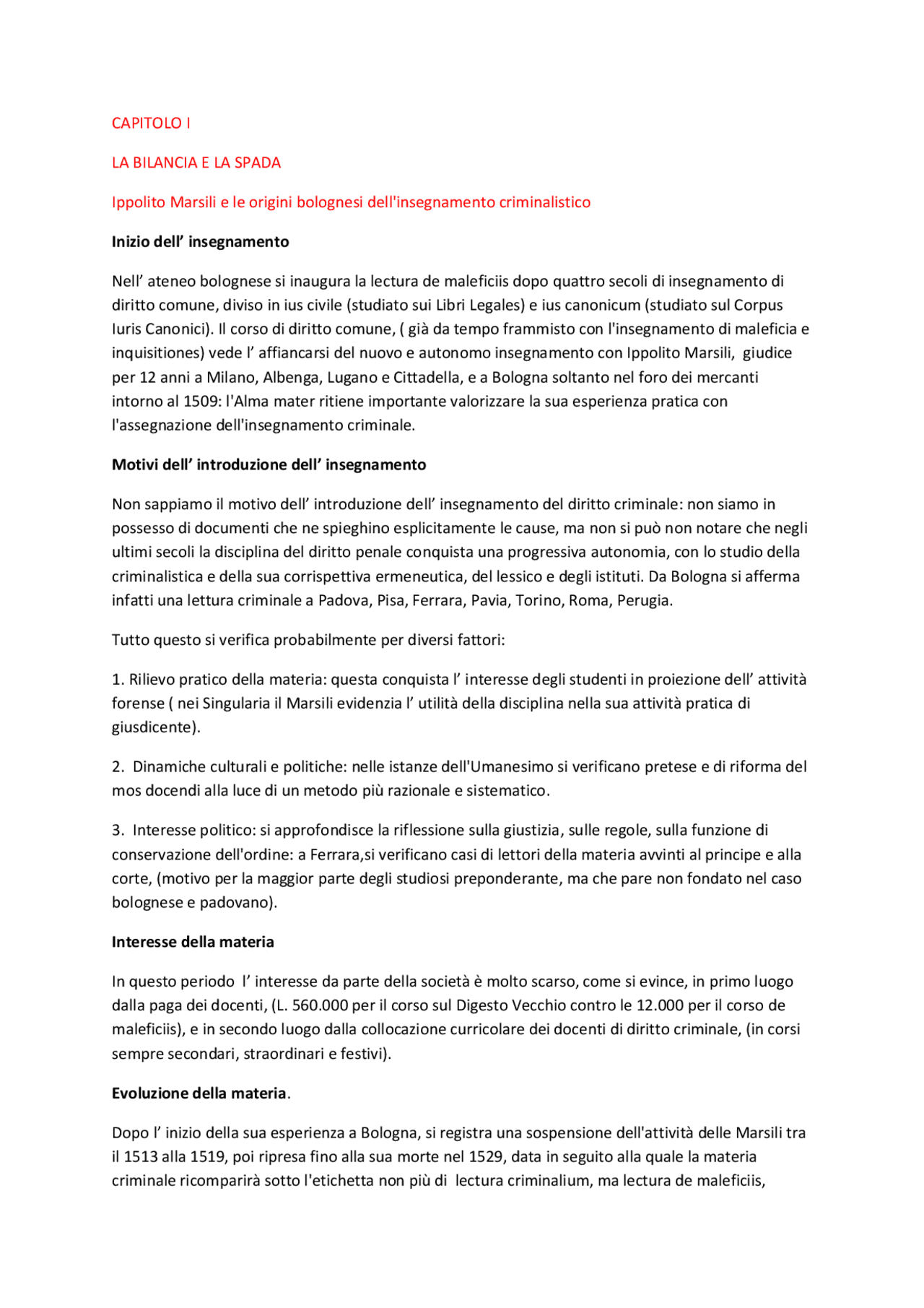 Ai Confini Del Problema Criminale Docsity