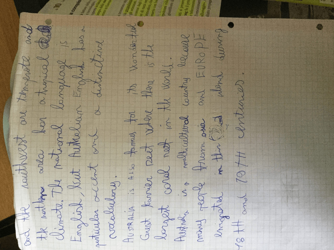 Riassunto Inglese Dellaustralia Summaries English Docsity
