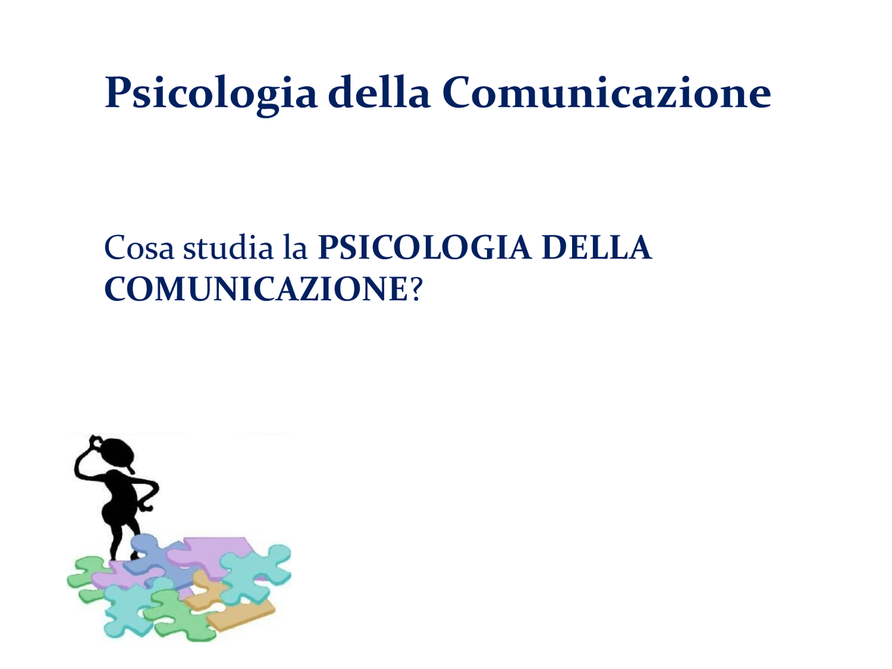 Slide Scienze Della Comunicazione Docsity