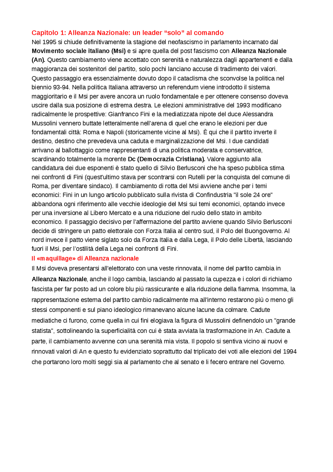 I Partiti Politici Riassunto Docsity