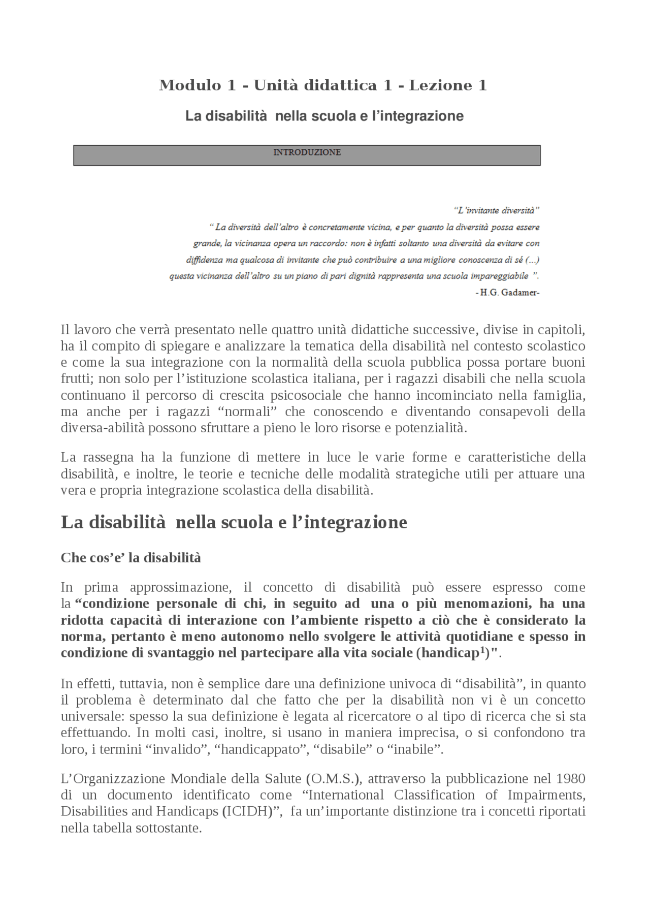 Pedagogia Dei Processi Formativi E Didattici Docsity
