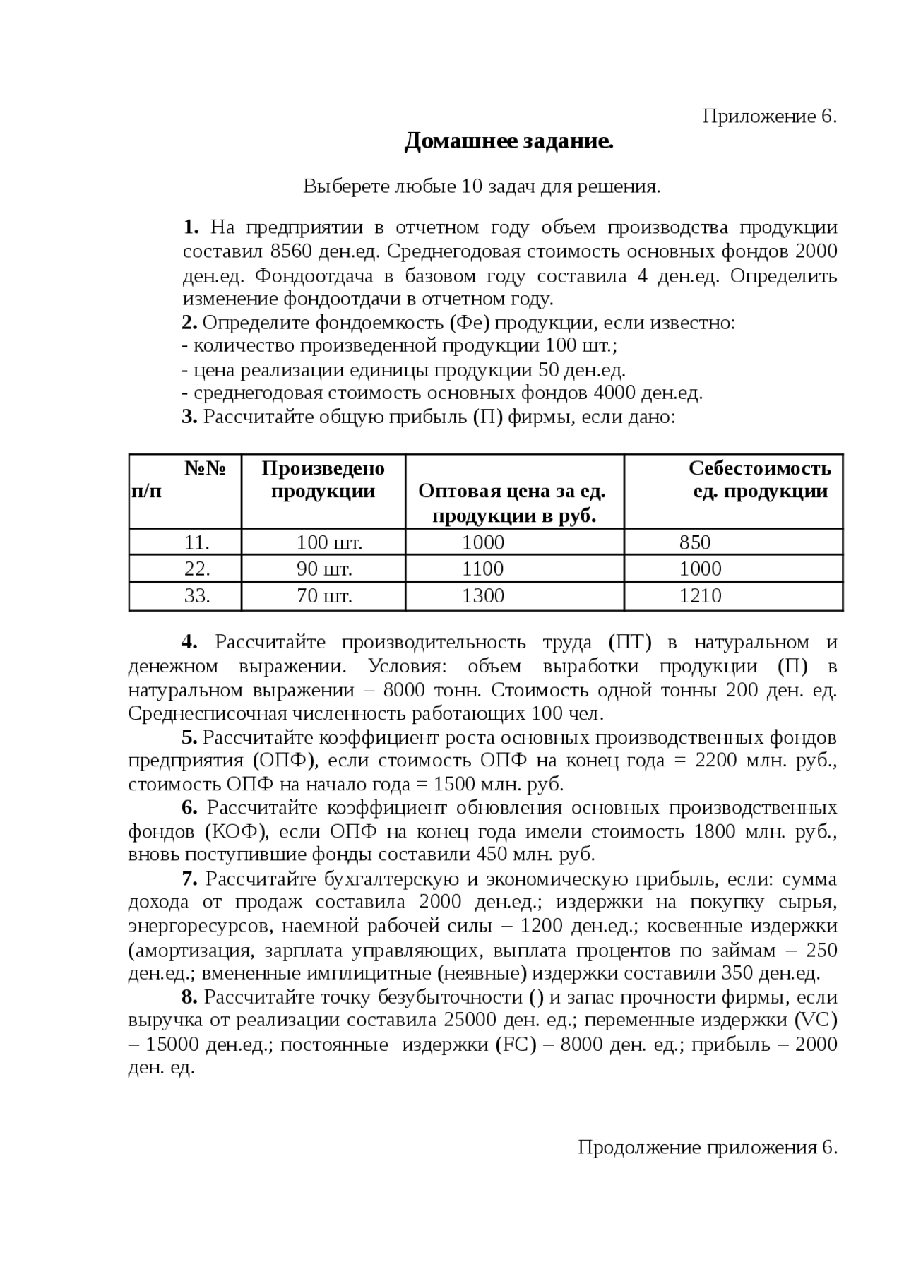 задачи по микроэкономике Docsity