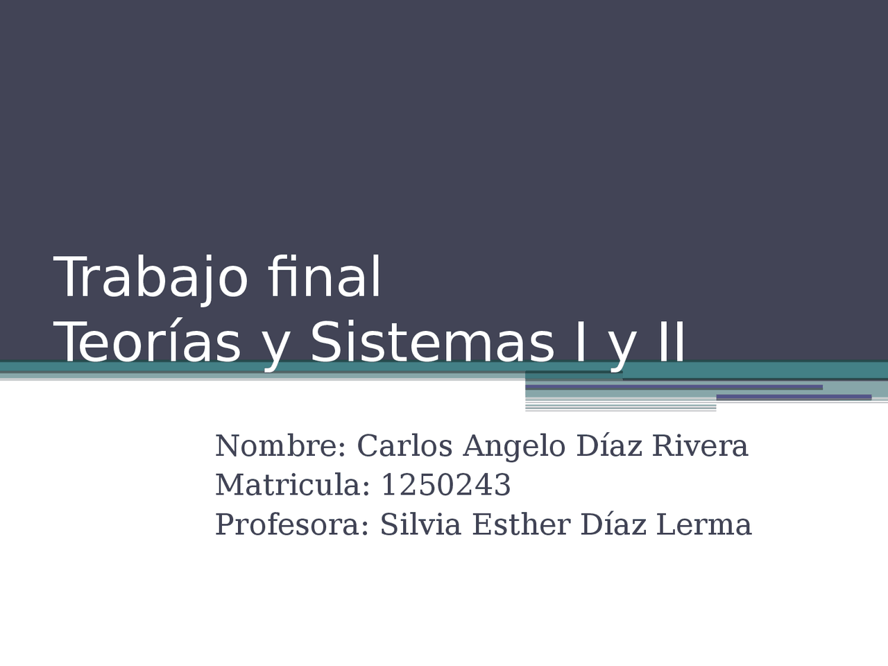 Teorías Y Sistemas De La Psicología Diapositivas De Datos