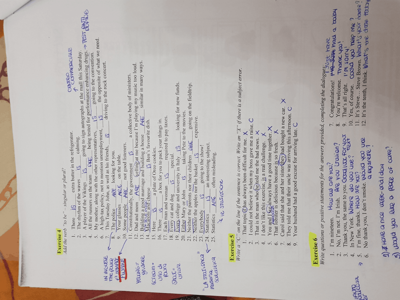 Esercizi di preparazione alla verifica di inglese | Esercizi di Inglese ...