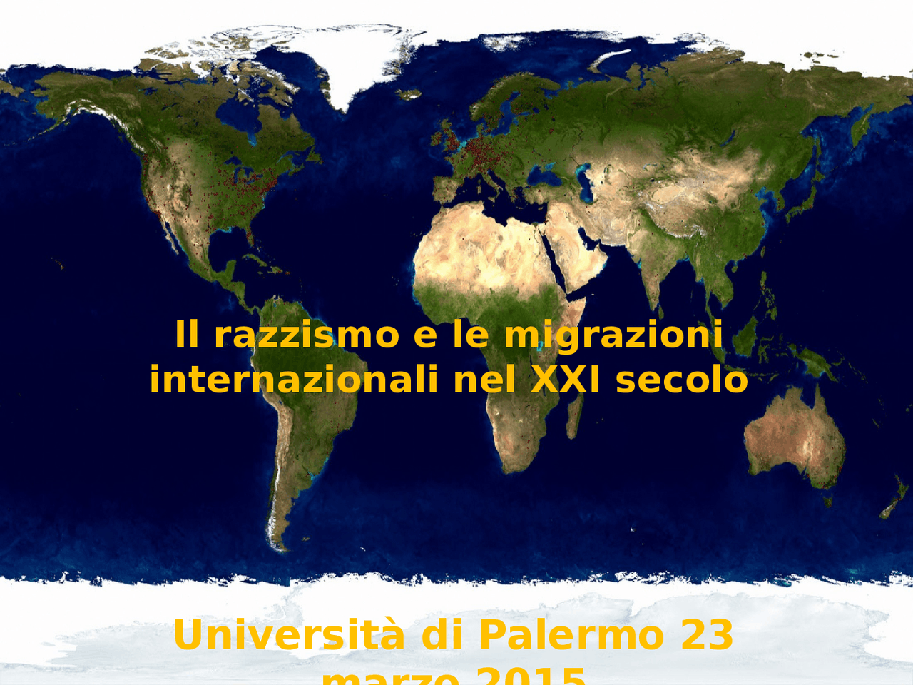 Power Point Sul Razzismo E Le Immigrazioni Docsity