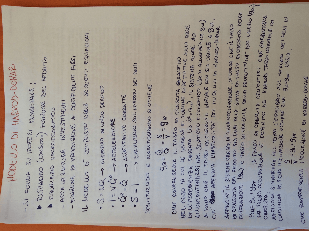 Domande Aperte Esame Macroeconomia Exams Of Macroeconomics Docsity