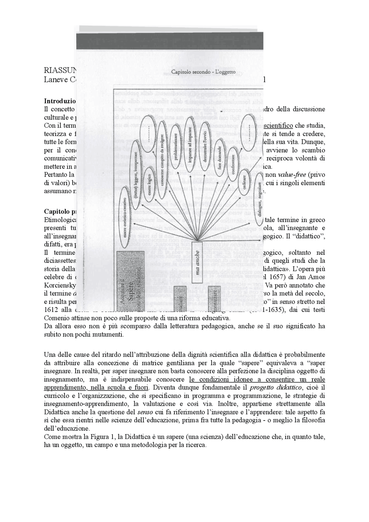 Manuale Di Didattica Generale Docsity