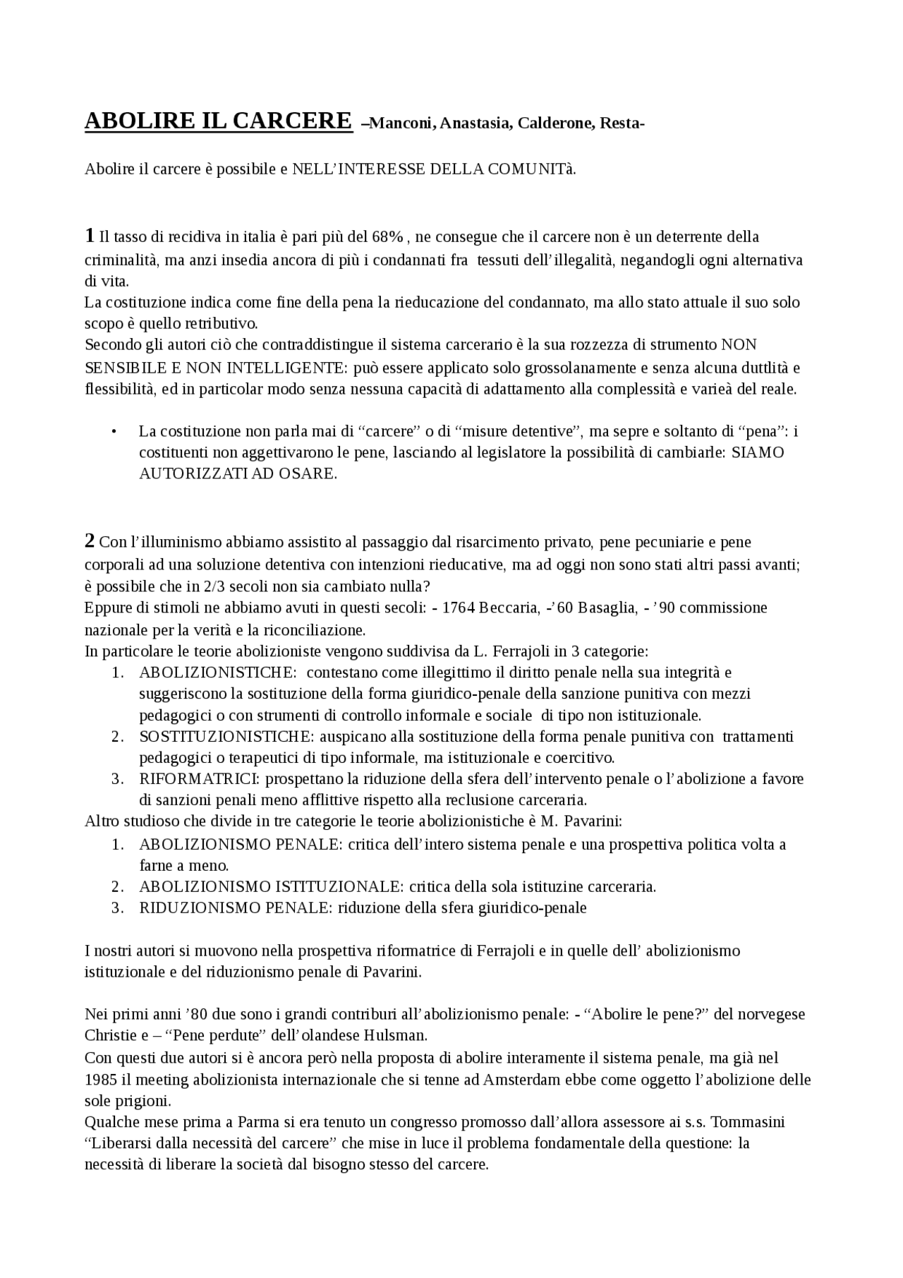 Pedagogia Dei Diritti Umani Docsity