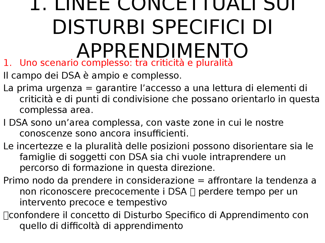 Conoscere Per Includere Docsity