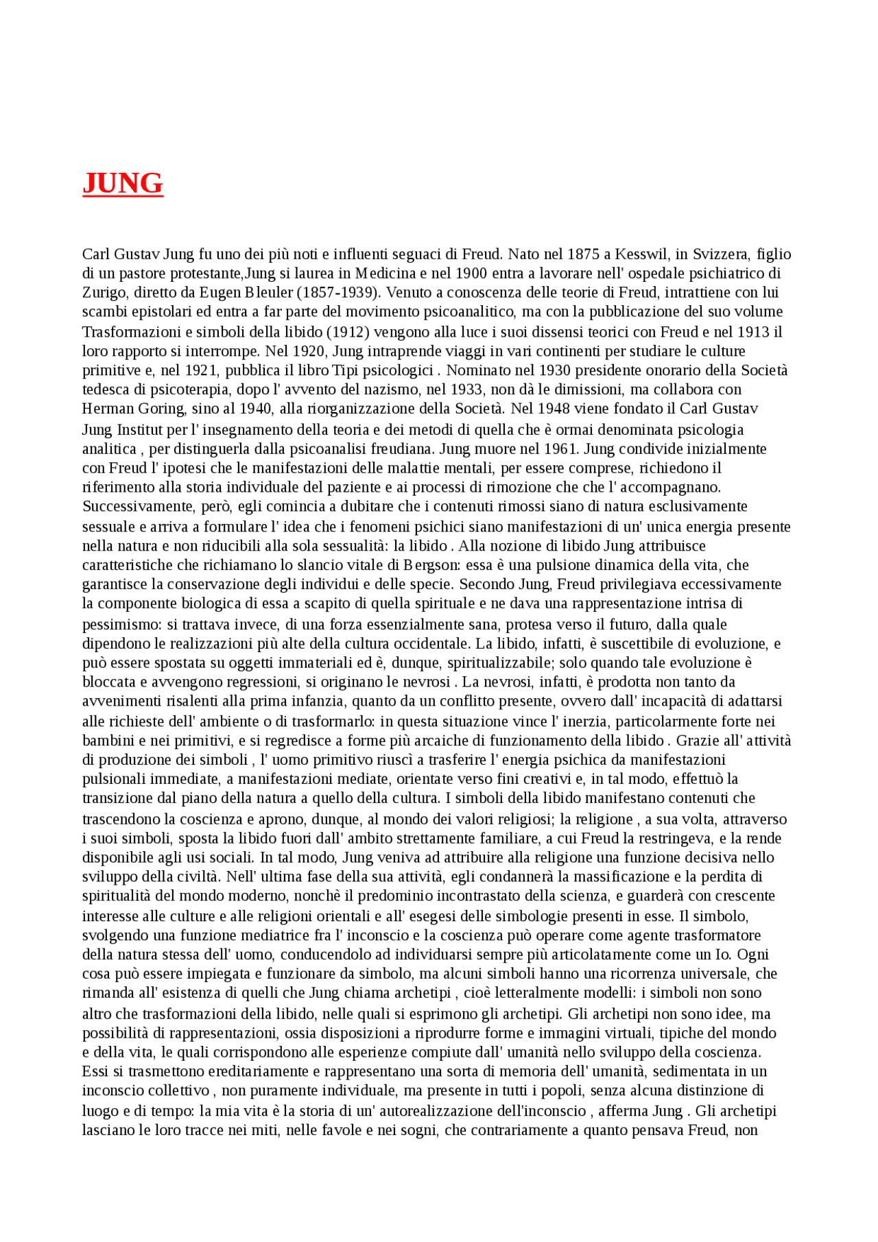 Appunti Psicologia Dinamica Docsity